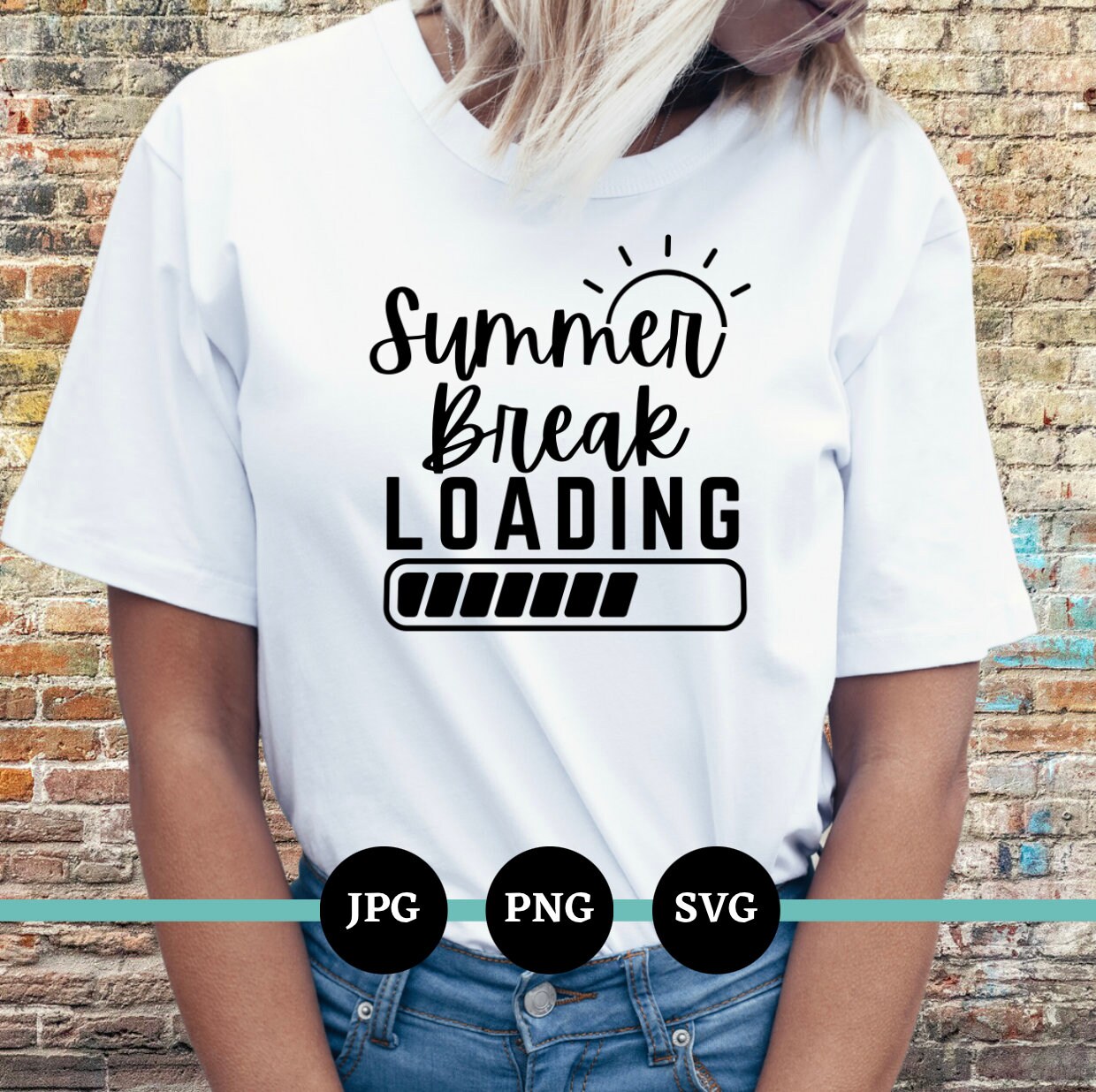 Summer Break Loading, SVG, PNG, JPG, School's Out, Teachers, Last Day ...