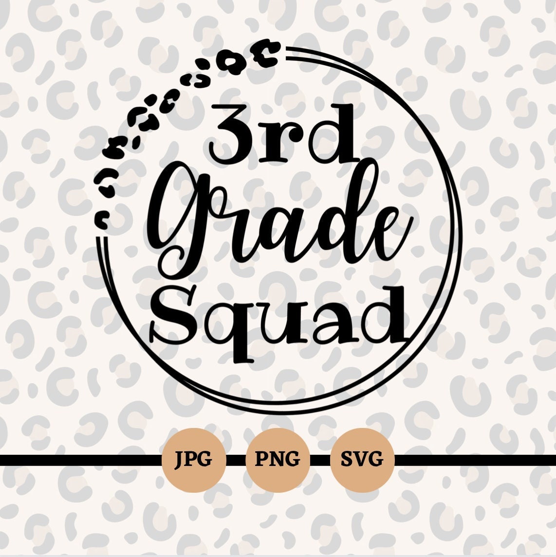 3rd Grade Squad, Third Grade Teachers, Team, Crew, SVG, PNG, JPG ...
