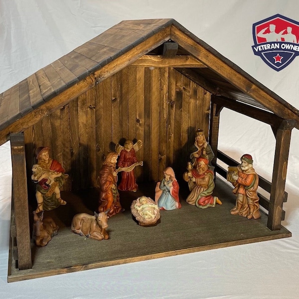 Nativity Stable Only - Etsy