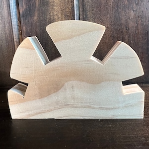 Unfinished Wood Sun Shape: Chunky DIY Craft Blank - Etsy