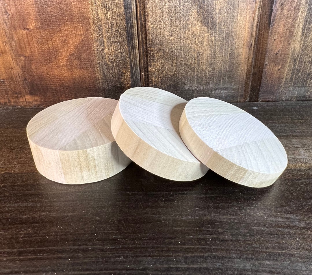 Unfinished Pine Wood Circle: DIY Craft Shape, Tiered Tray Decor - Etsy