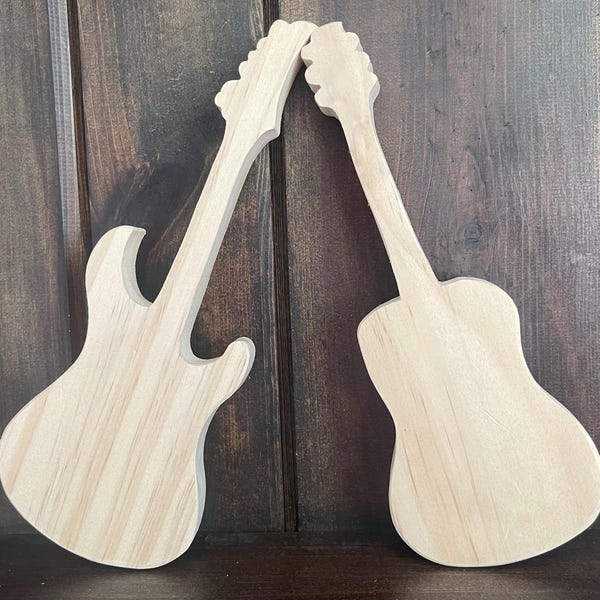Music Wood Shapes - Etsy