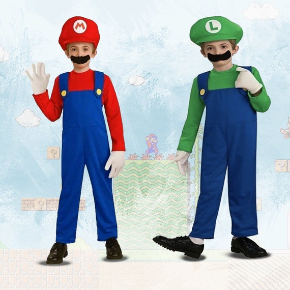 Mario Costume For Kids
