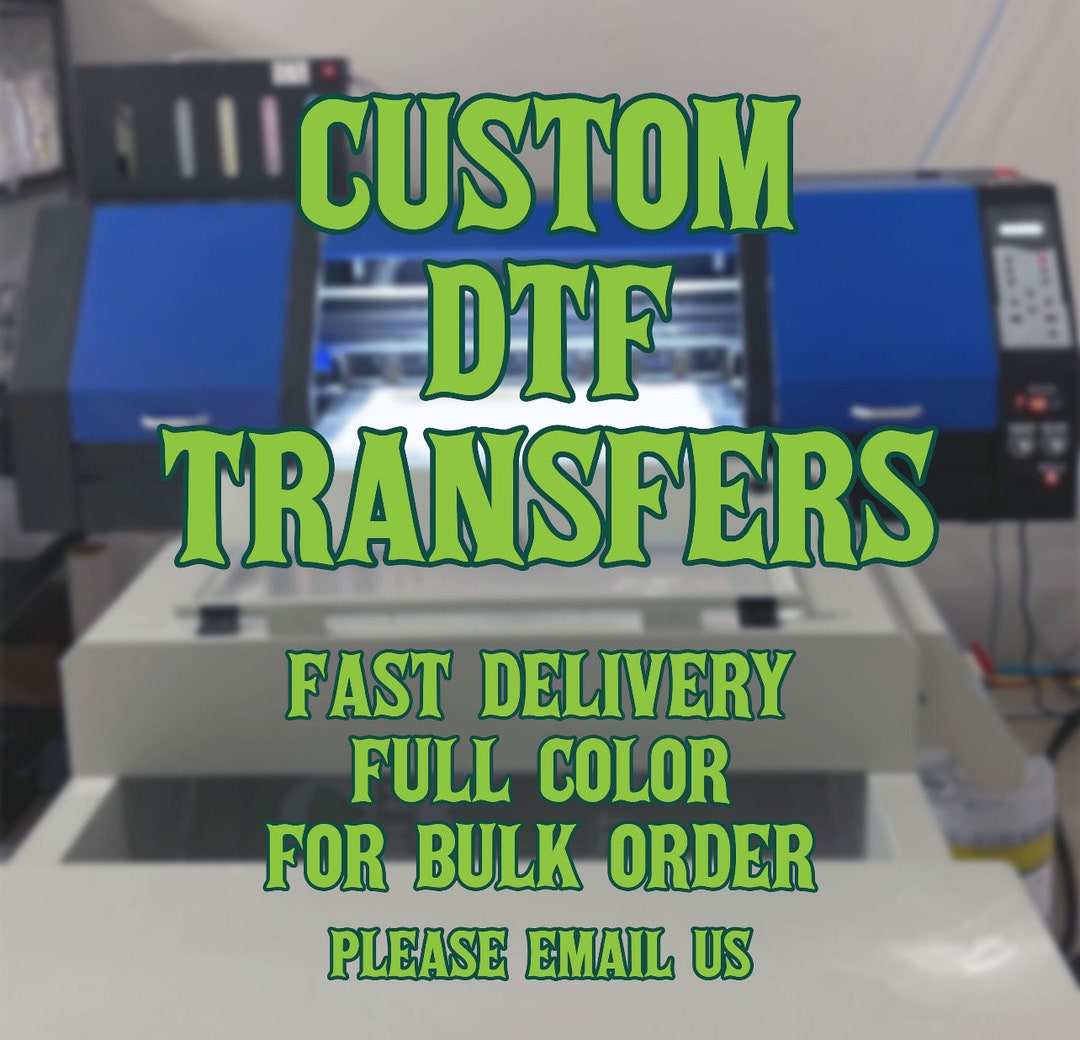 Custom DTF Transfers - Etsy