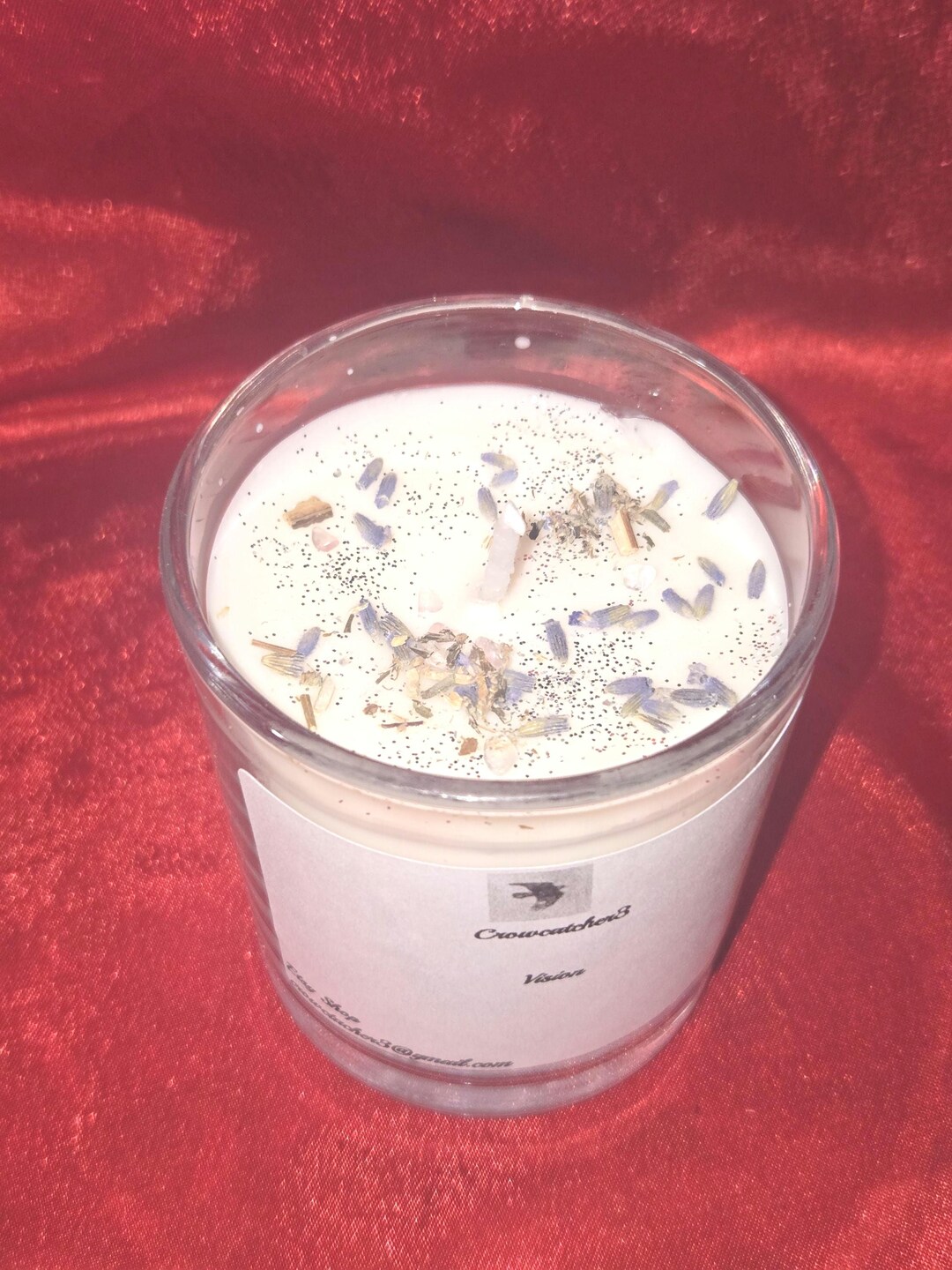 Vision Candle: Relaxing Thoughts, Clear Perspective - Etsy