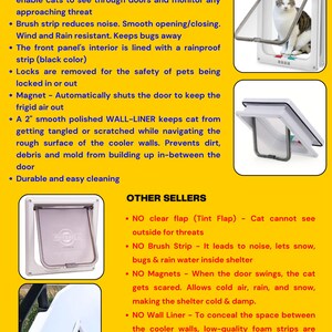 XL Insulated Cat Shelter Warm Sleeping House for Outdoor Cats Best ...