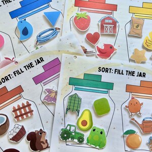 Farm Busy Book, Farm Animals, Printable Learning Binder, Homeschool ...