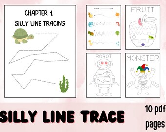 Tracing Animals: Handwriting Practice, Tracing Practice, Pencil Control ...