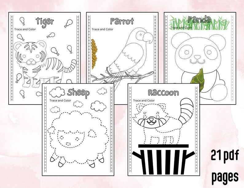 Tracing Workbook: Handwriting Practice Workbook for Kids, Lines ...