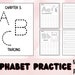 Tracing the Alphabet: Handwriting Practice, Tracing Practice, Pencil ...