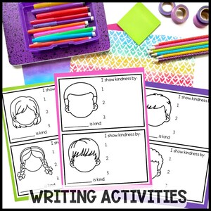 World Kindness Day - Kindness Choice Board and Writing Activities - Etsy