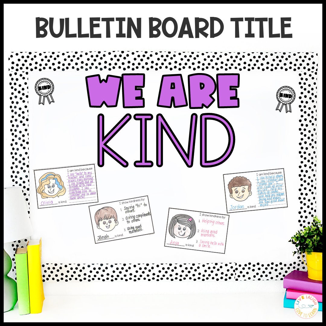 World Kindness Day - Kindness Choice Board and Writing Activities - Etsy