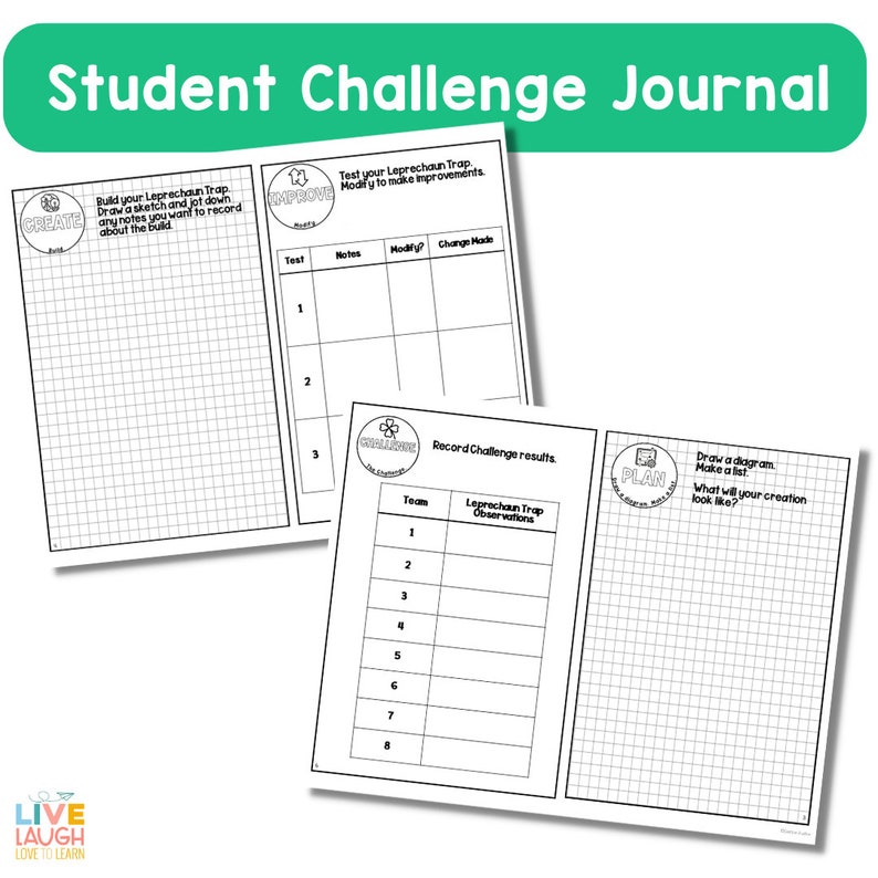 St. Patrick's Day Leprechaun Trap STEM Challenge - Etsy