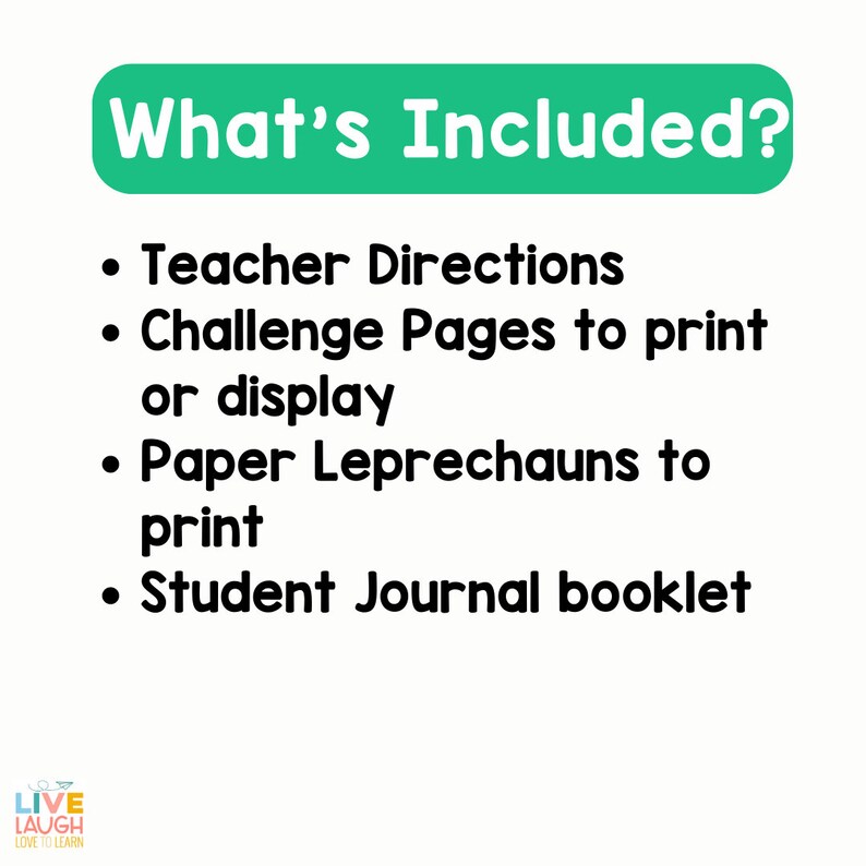 St. Patrick's Day Leprechaun Trap STEM Challenge - Etsy