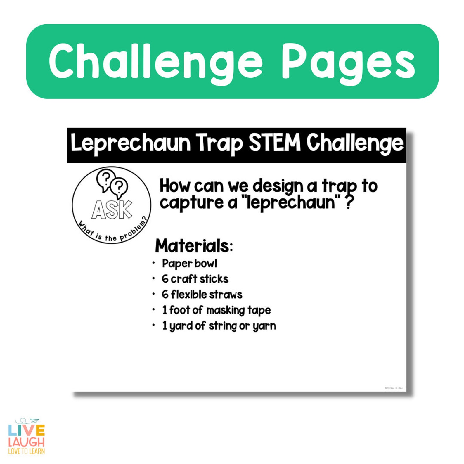 St. Patrick's Day Leprechaun Trap STEM Challenge - Etsy