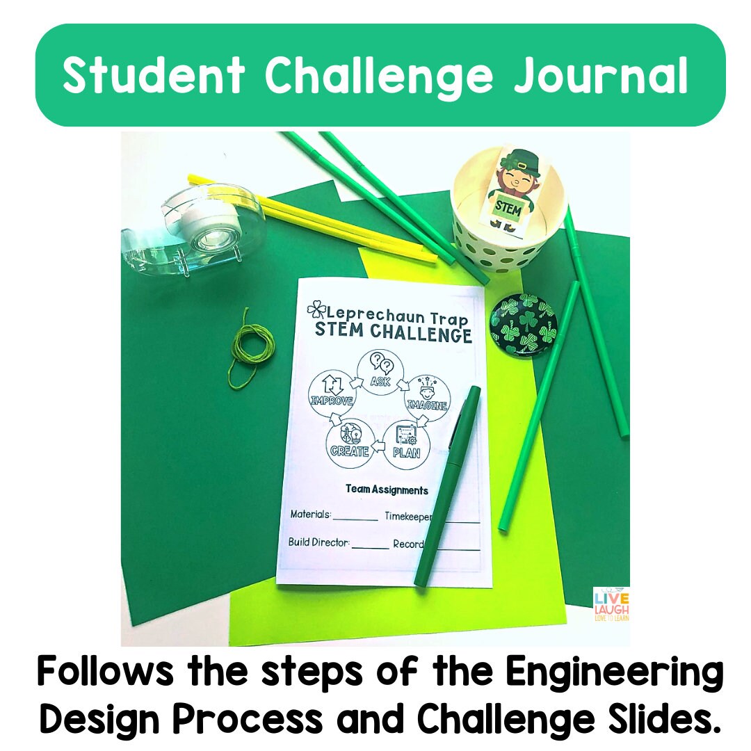 St. Patrick's Day Leprechaun Trap STEM Challenge - Etsy