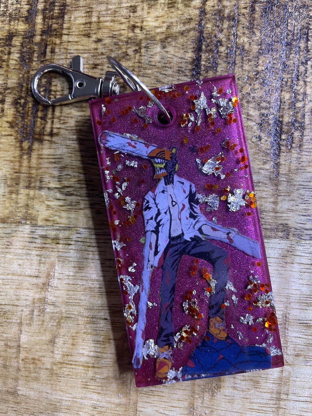 Anime Keychain/chainsaw Man/denji - Etsy