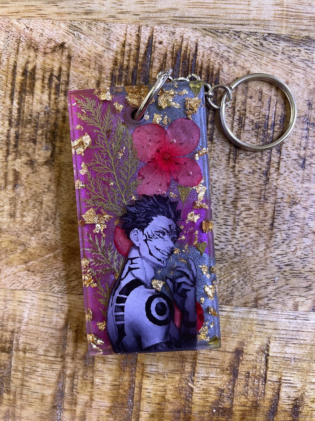 Anime Keychain/sukuna Ryomen/jujutsu Kaisen - Etsy