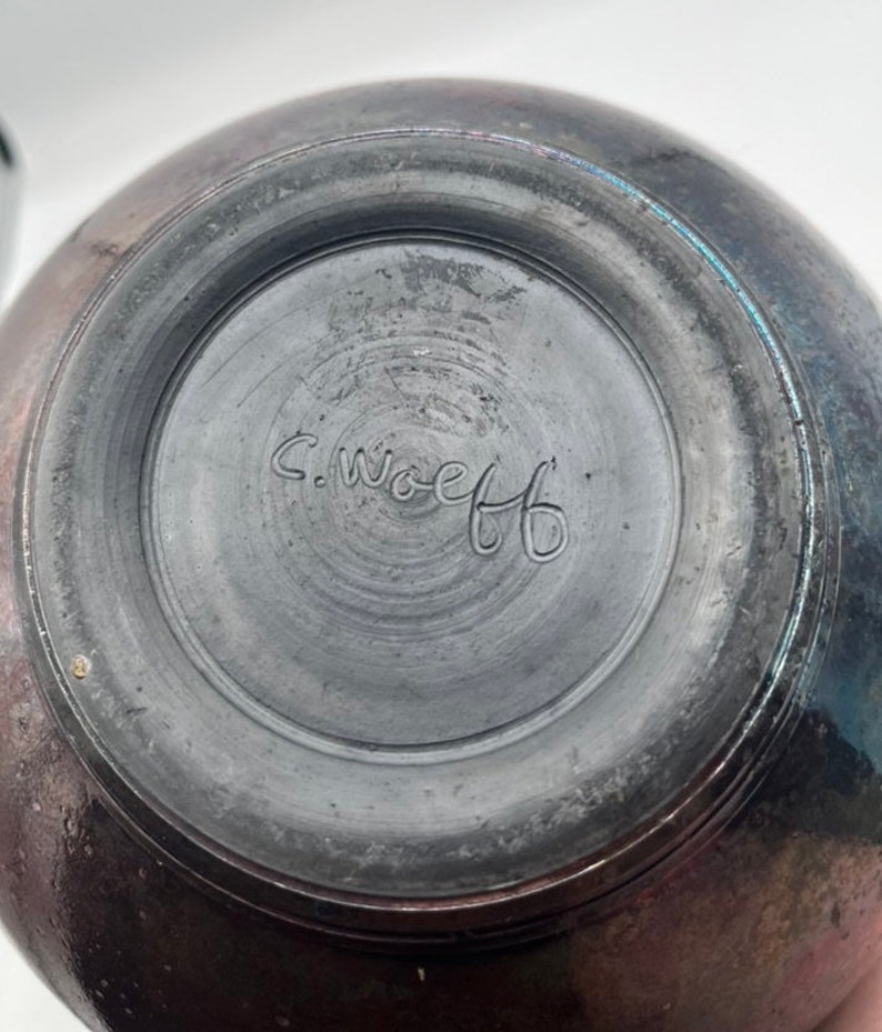 Rake Vase/vessel by Chris Wolff Signed 919 - Etsy