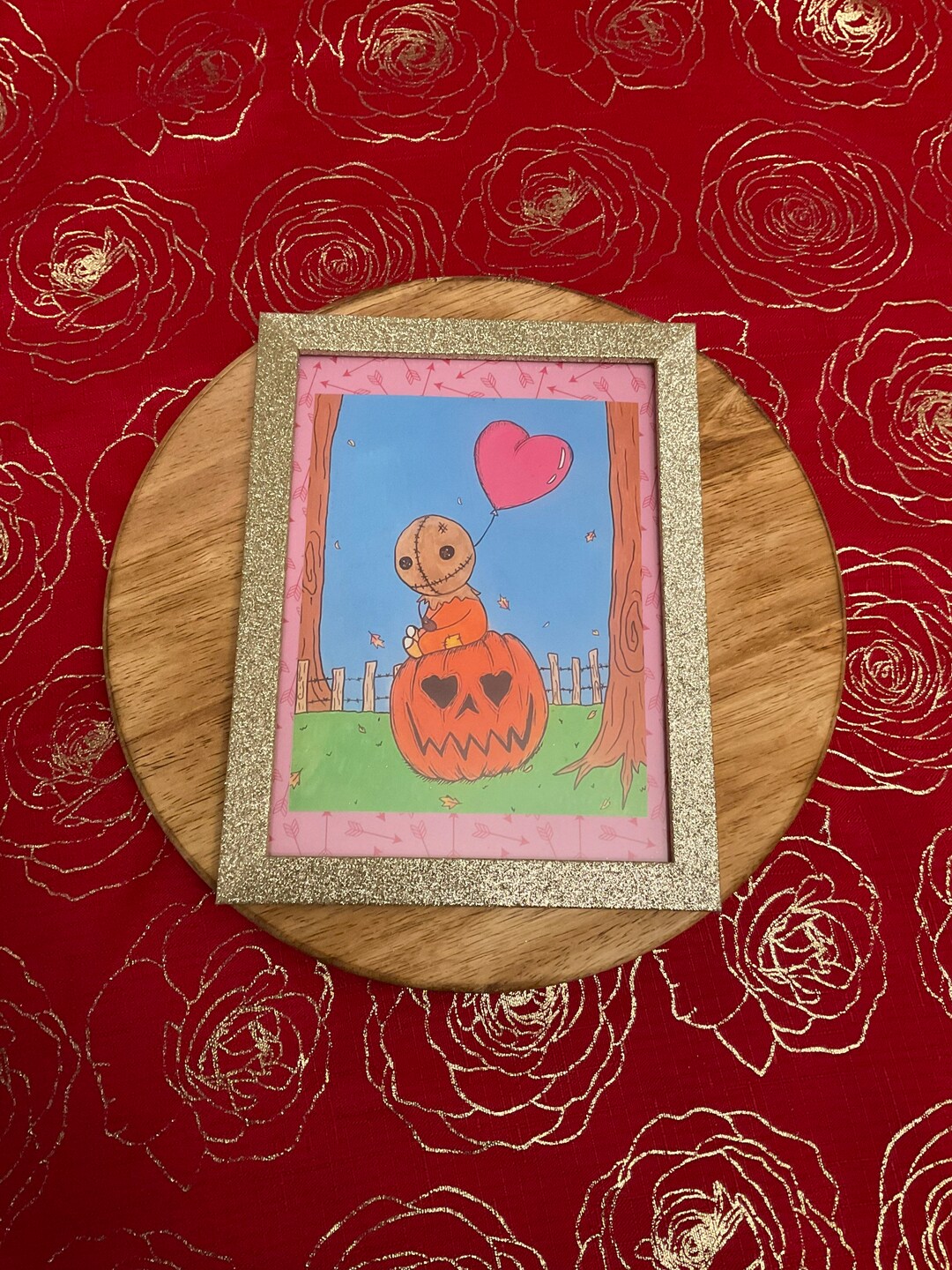 Trick R Treat Sam Valentine’s Day Framed Art Print - Etsy