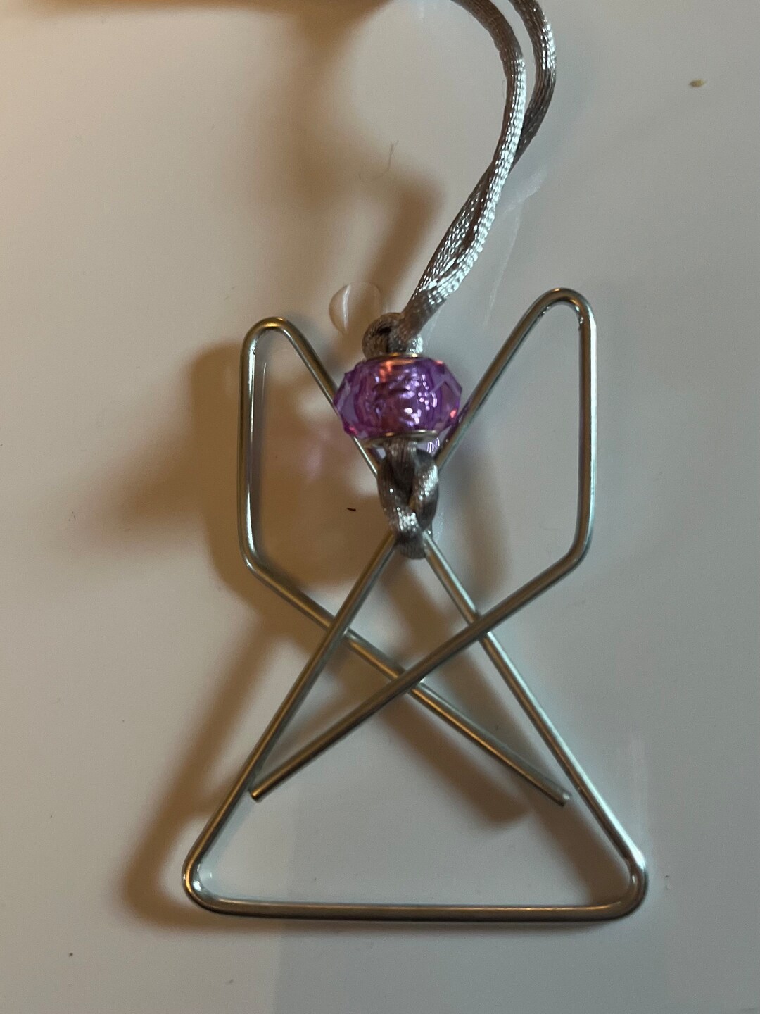 Paper Clip Angel Ornament - Etsy