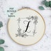 Complete Alphabet Embroidery, Pdf Pattern Letter Embroidery Design With ...