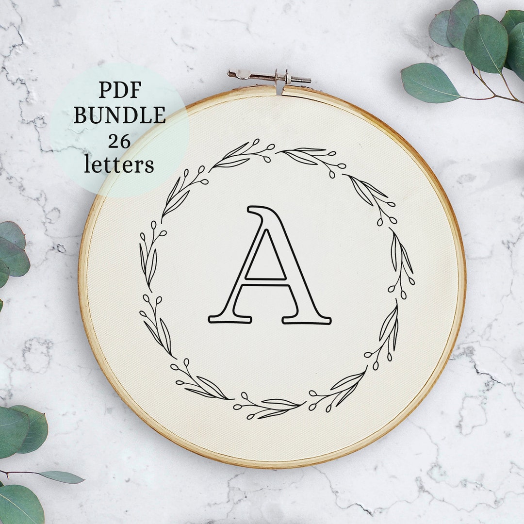 Digital PDF Download, Instant Download, Hand Embroidery, Detailed DIY ...