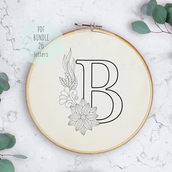 Abc Embroidery - Etsy