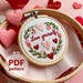 Ballet Hand Embroidery Alphabet PDF Pattern, Alphabet Letters ...