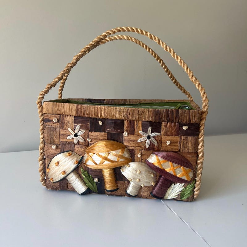 Mushroom Purse - Etsy