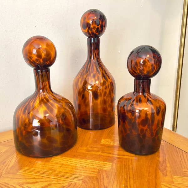 Tortoise Shell Glass - Etsy