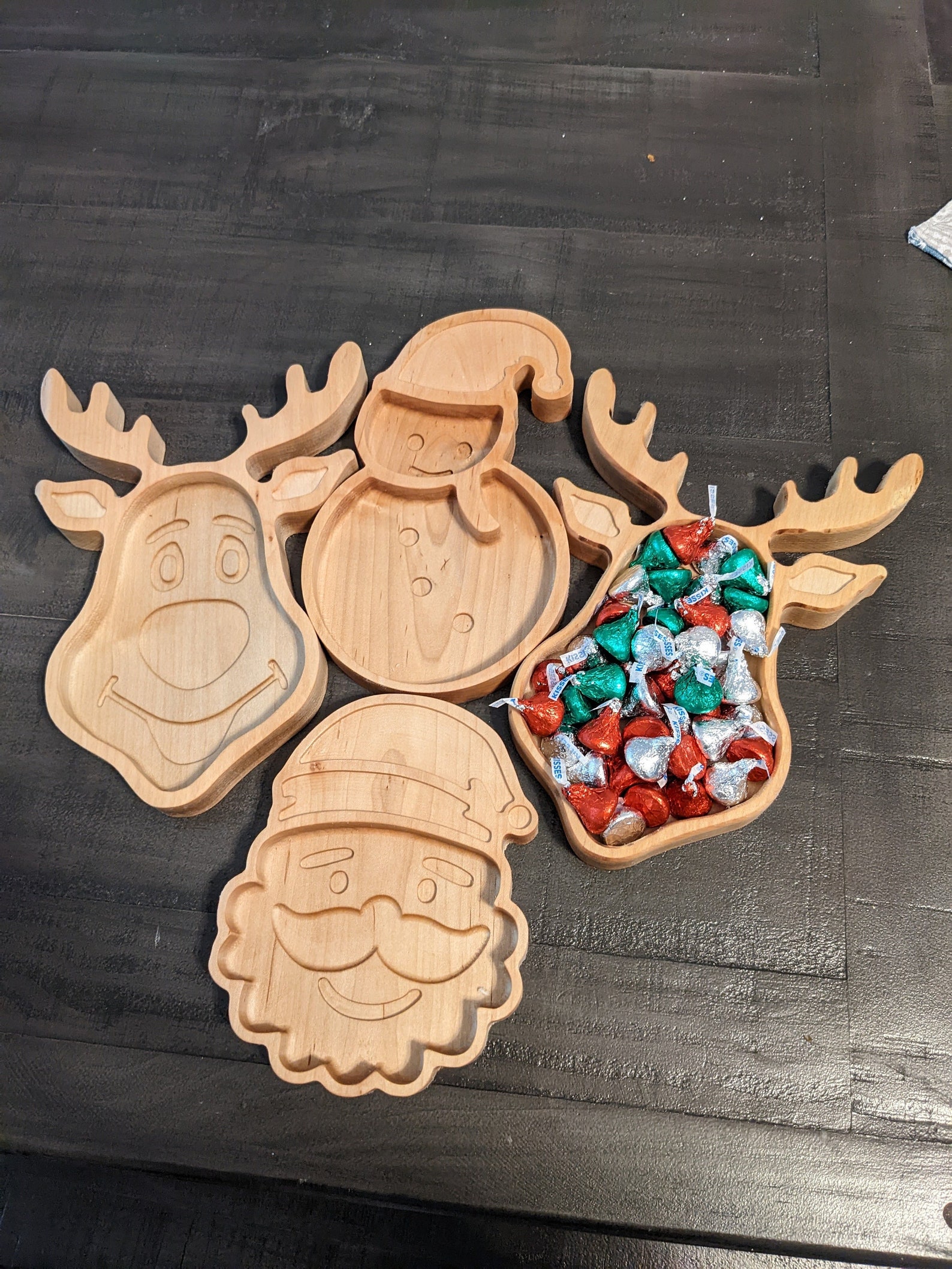 Santa Tray CNC File Digital Download SVG File - Etsy