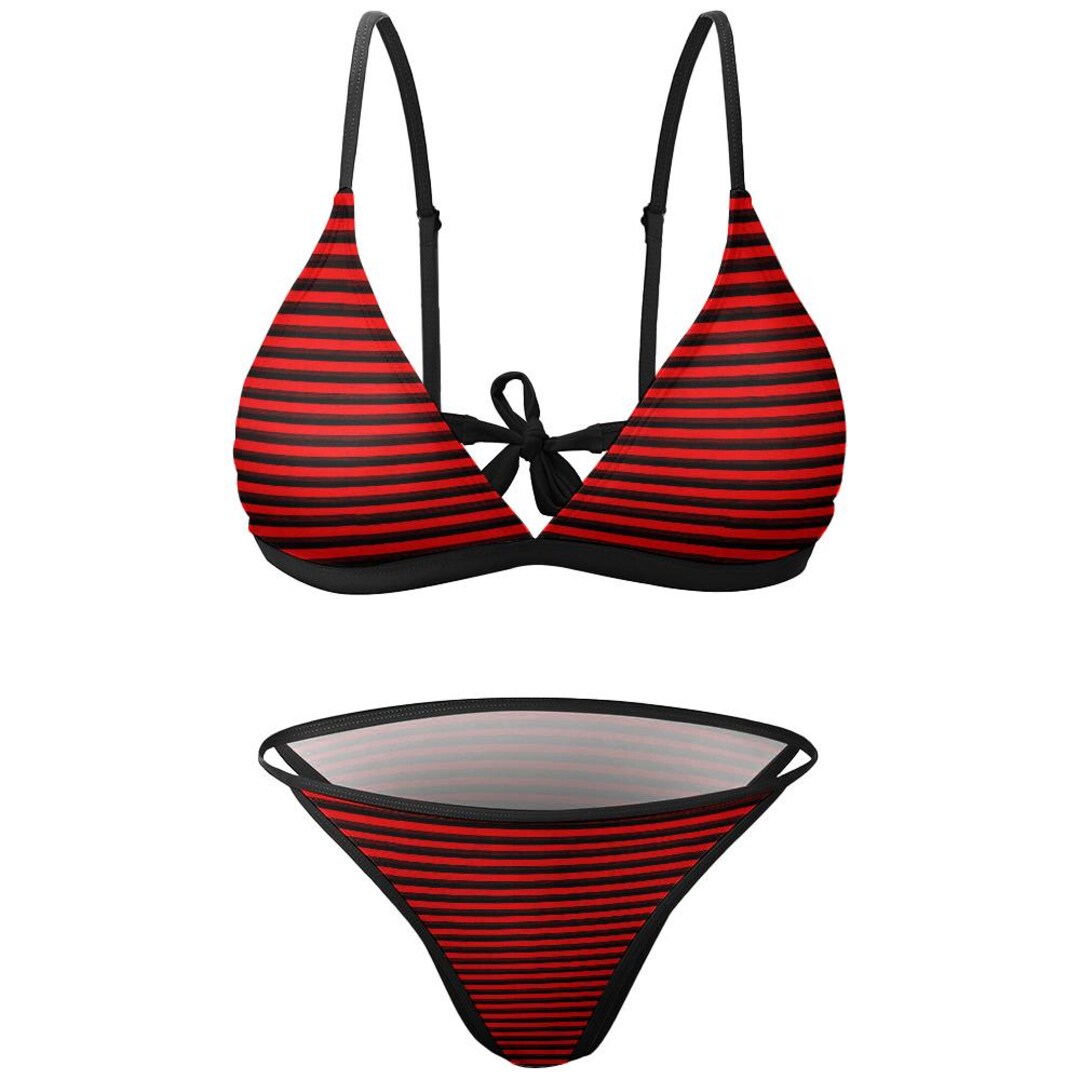 Retro 2-piece Glam Goth Grunge Bikini Swimsuit Bathing Suit Available ...