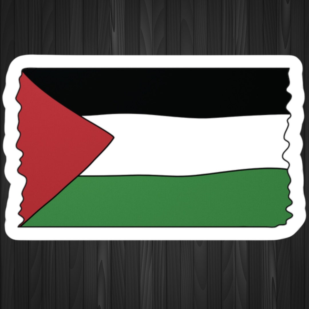 Palestine Flag Support Palestine Sticker Palestine Bumper Sticker Save Palestine Sticker ...