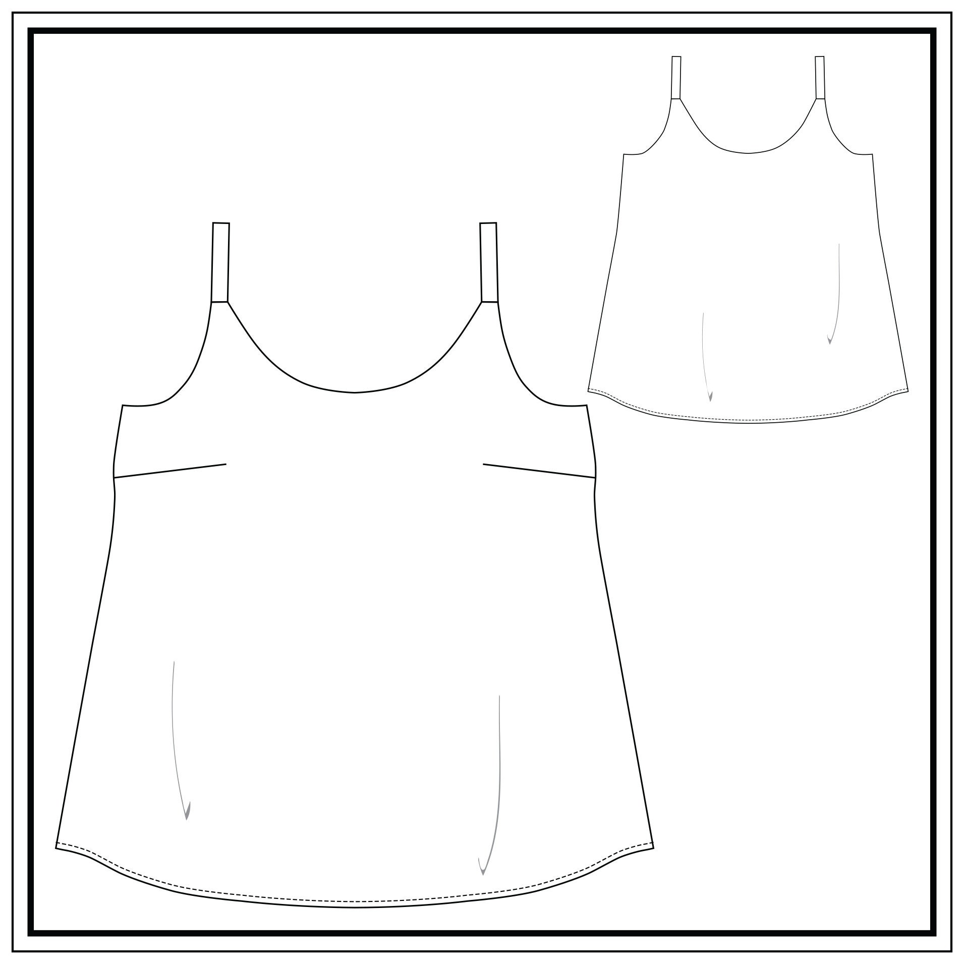 Cassi Cami PDF Sewing Pattern - Etsy