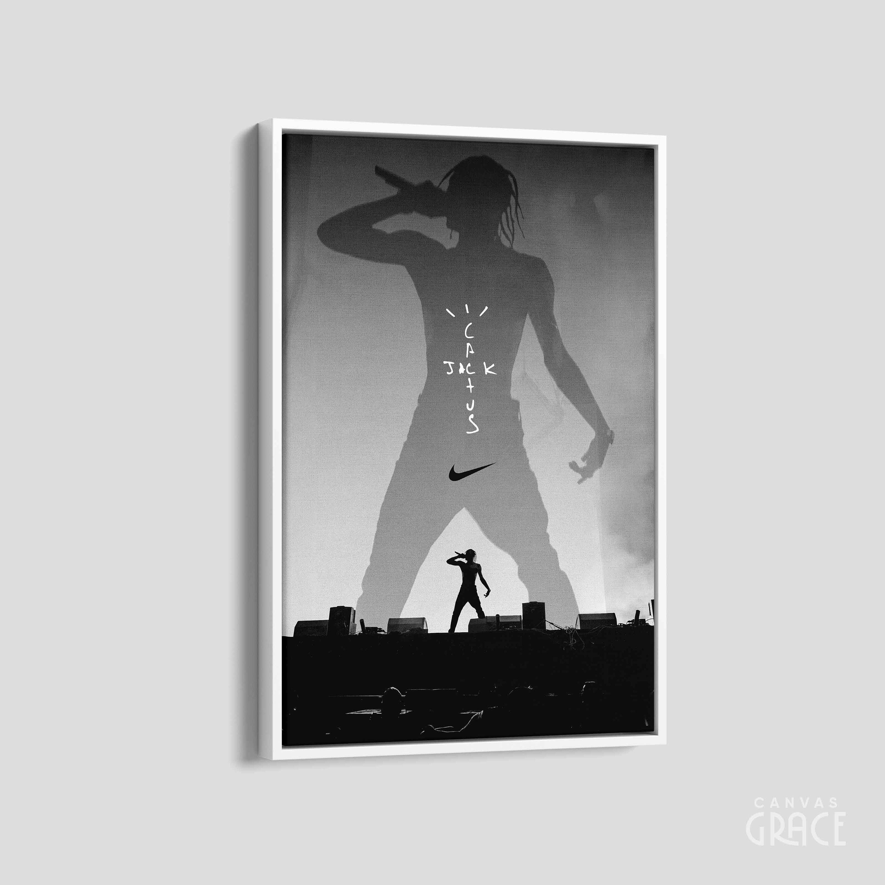 Travis Poster, Travis Astroworld Canvas, Travis Cactus Jack Print ...