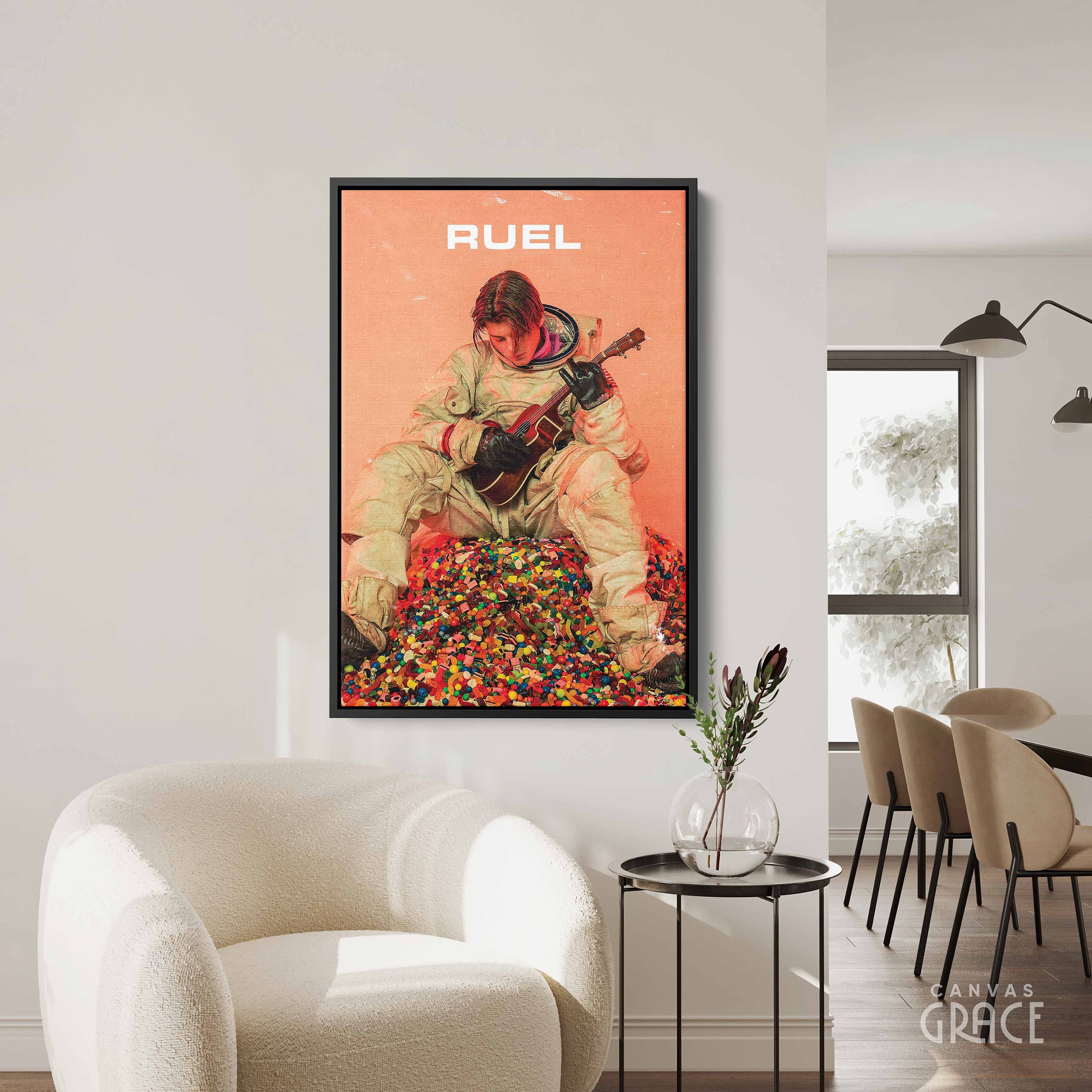 Ruel Poster, Ruel Free Time Album Poster, 4th Wall Album Cover Poster ...