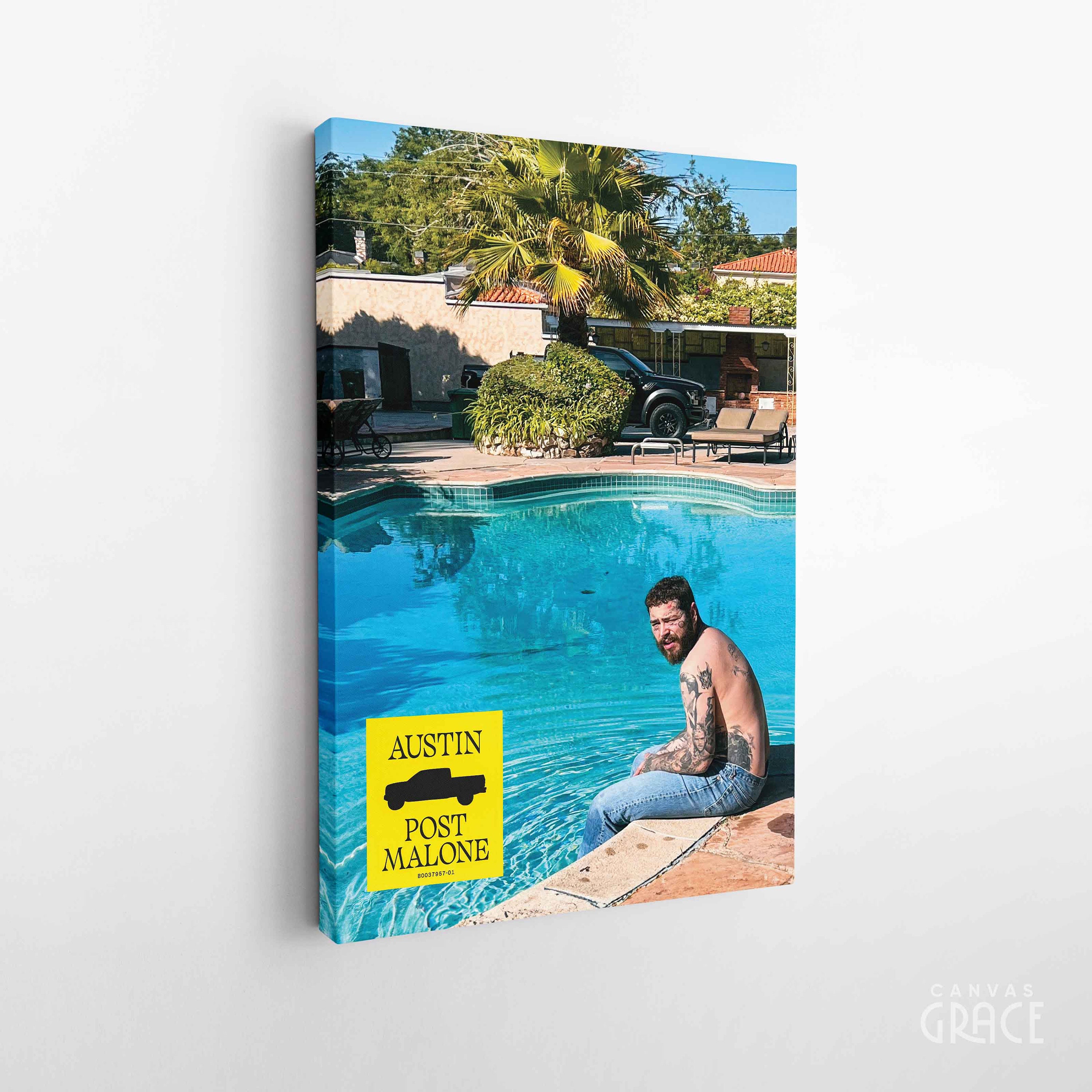 Post Malone Austin Poster, Austin Album Cover Poster sold by Daniele ...