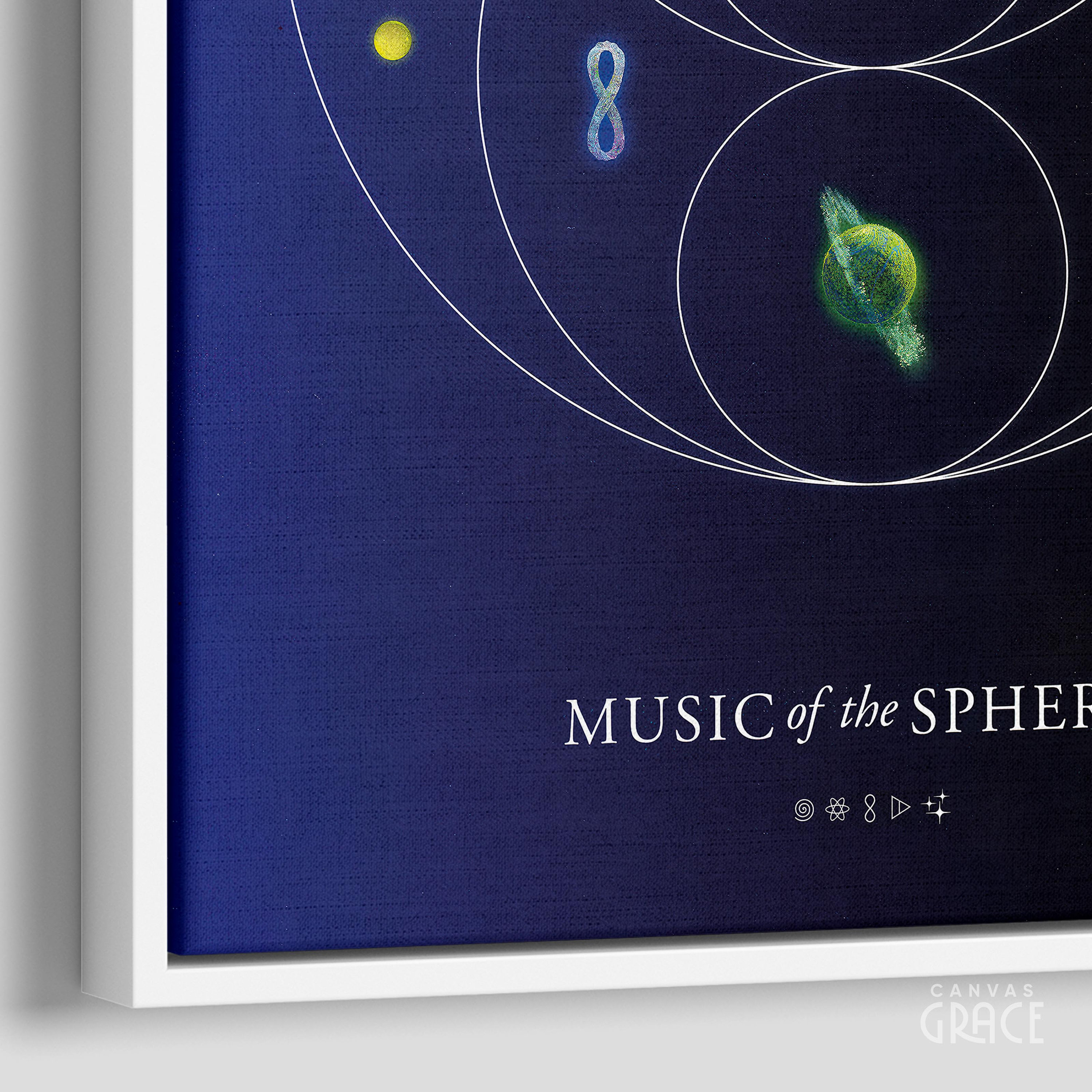 Coldplay Music of the Spheres Poster, Album Cover Poster sold by Woody ...