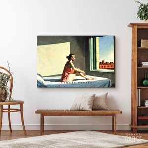 Morning Sun Painting by Edward Hopper Morning Sun Print - Etsy