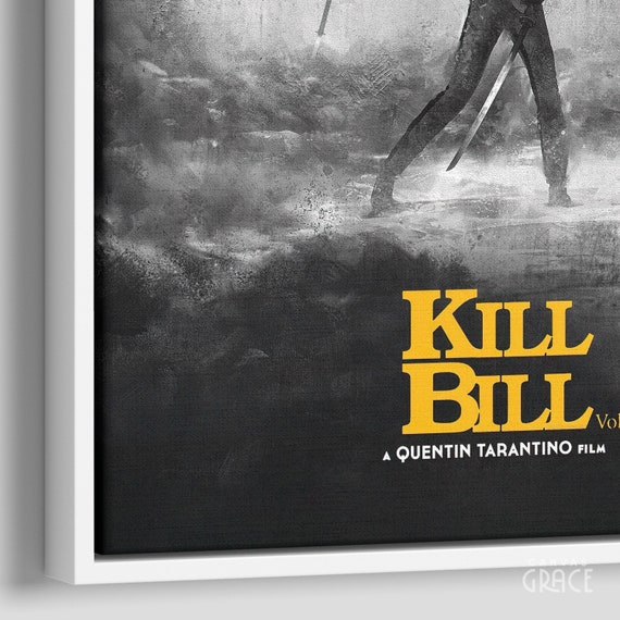 Kill Bill Poster Black And White