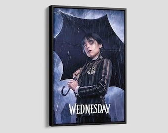 Wednesday Tv Series Poster - Etsy