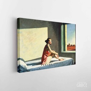 Morning Sun Painting by Edward Hopper Morning Sun Print - Etsy