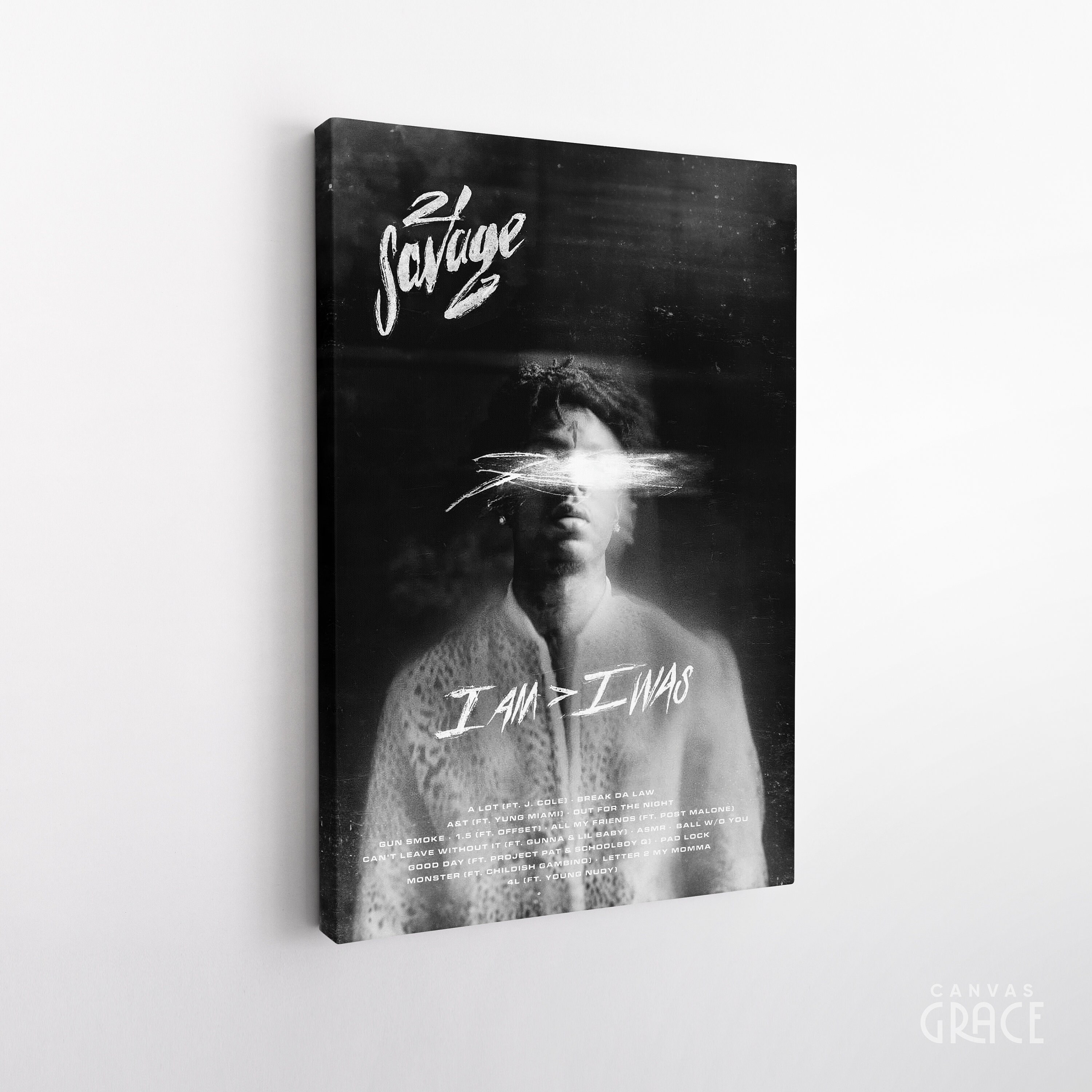 21 Savage Poster Rapper Poster, Album Cover Poster sold by Supporting ...