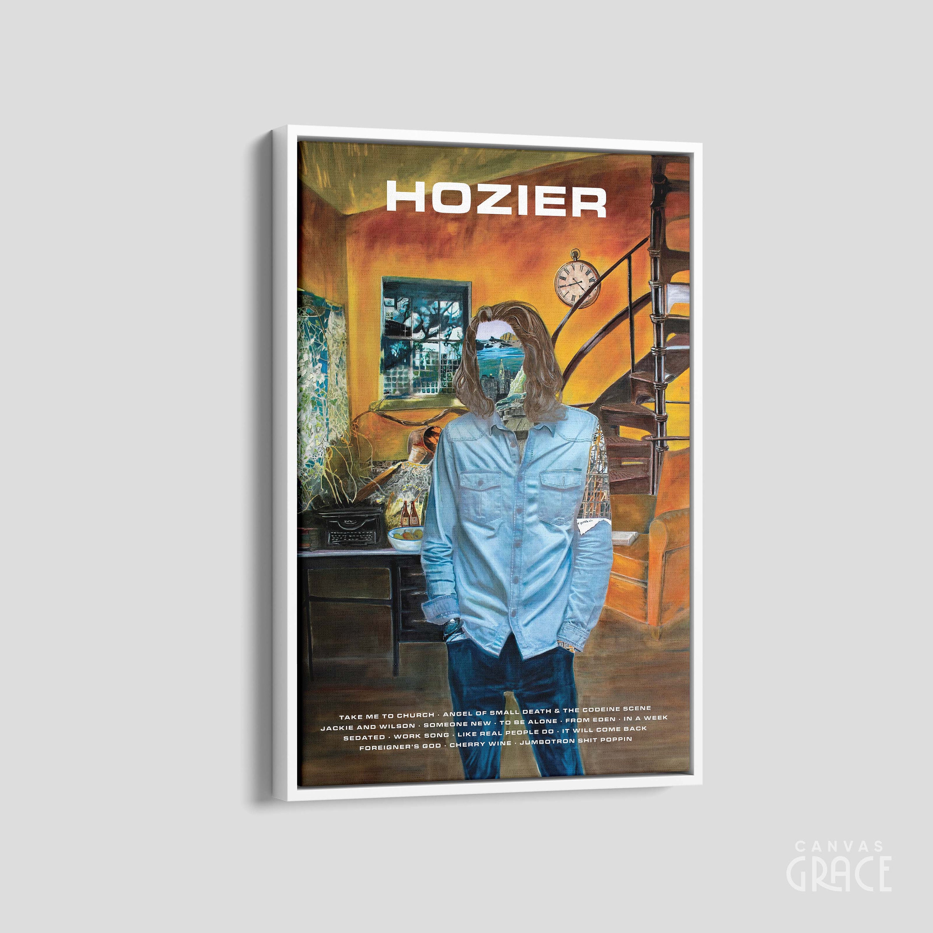 Hozier Poster, Hozier Album Cover , Take Me To Church sold by ...