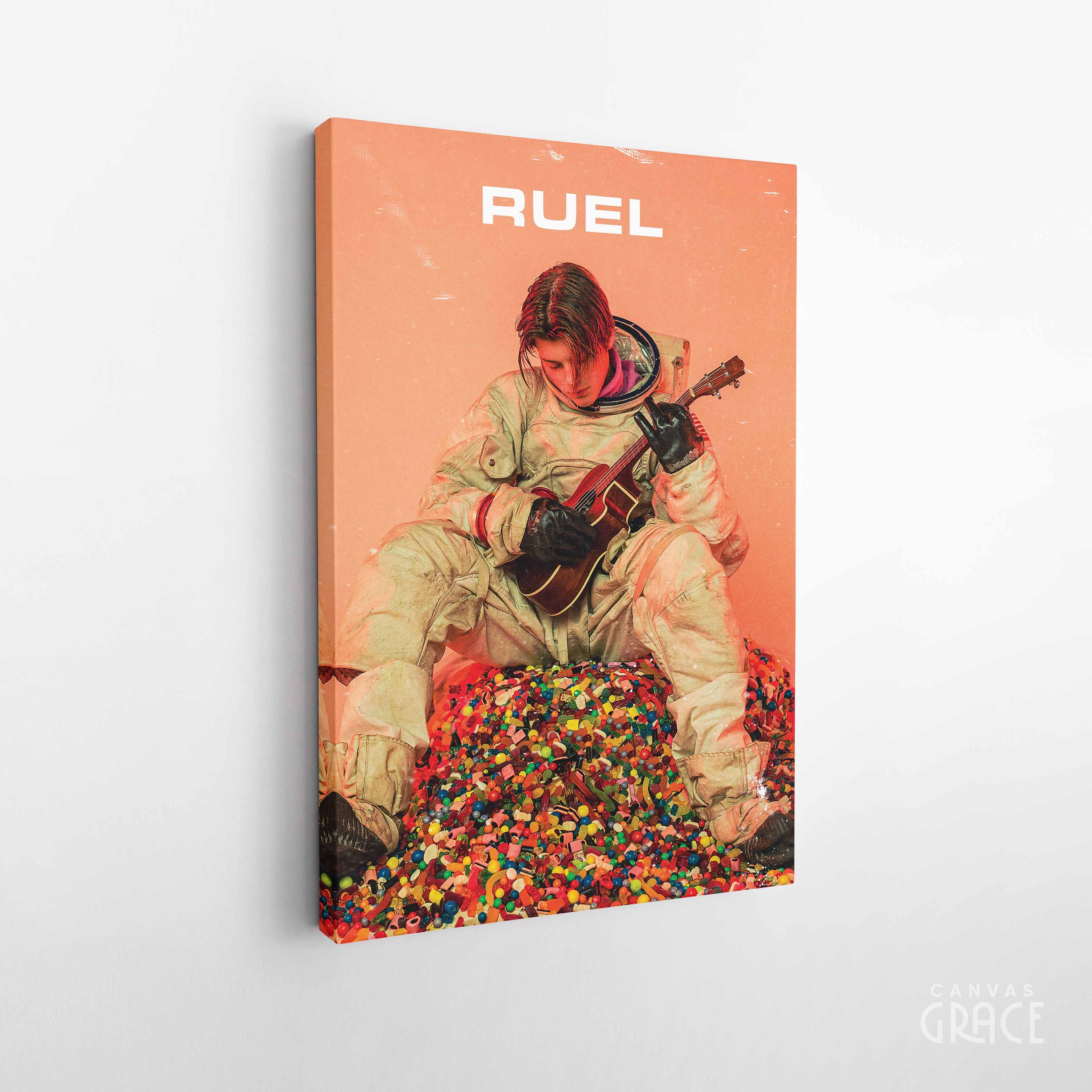 Ruel Poster, Ruel Free Time Album Poster, 4th Wall Album Cover Poster ...