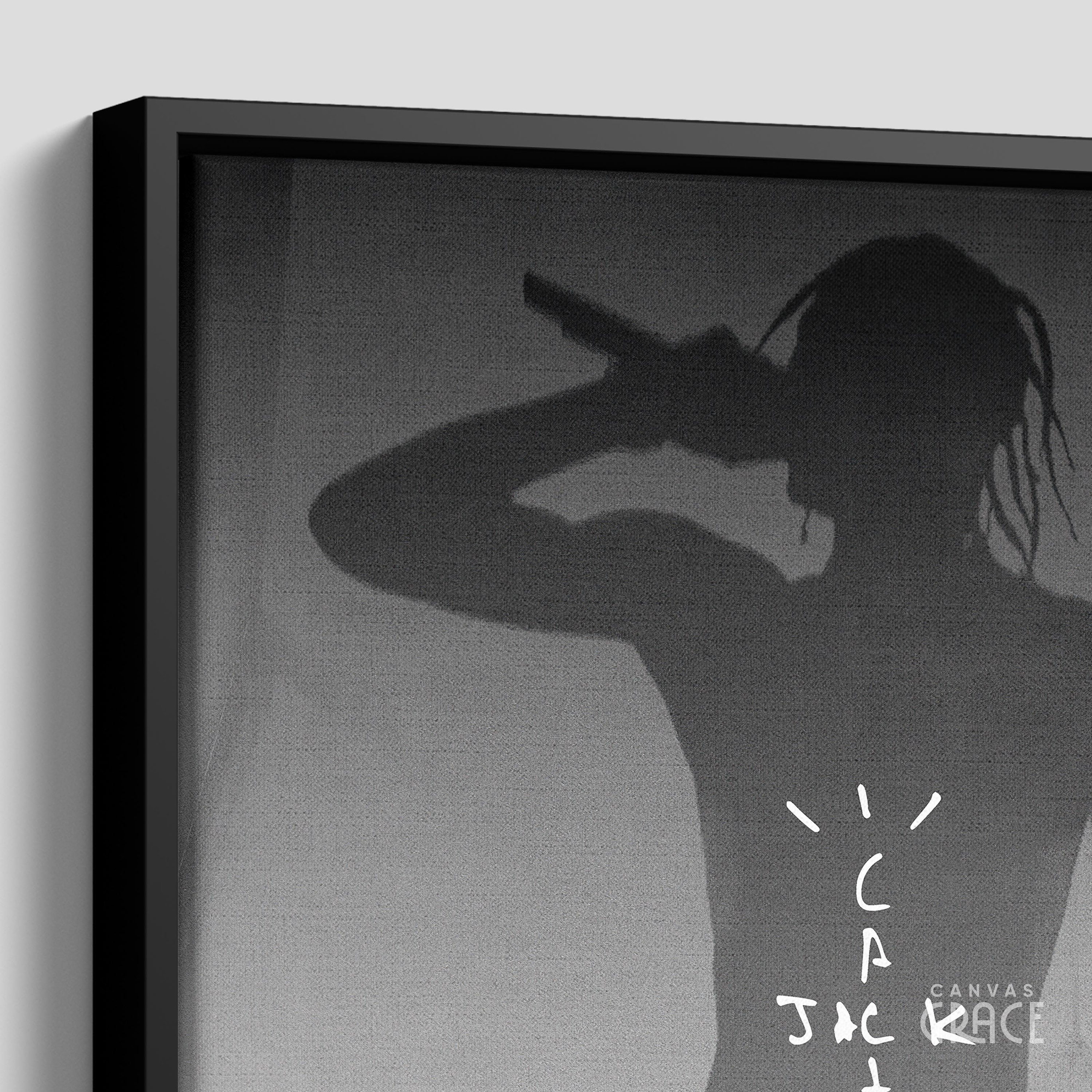 Travis Poster, Travis Astroworld Canvas, Travis Cactus Jack Print ...