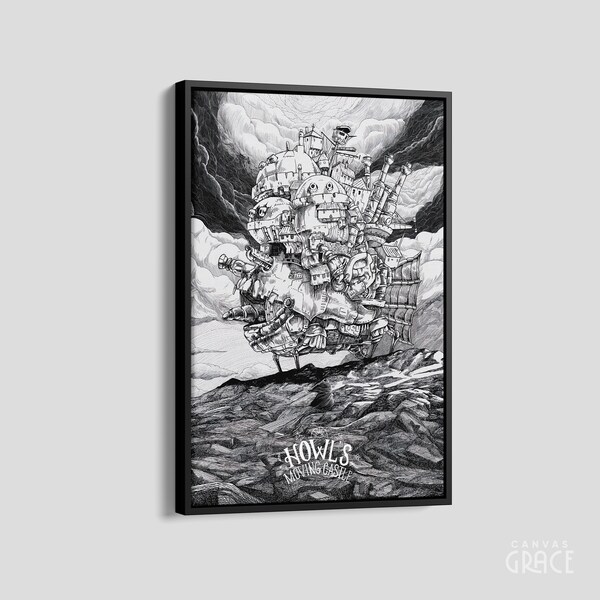 Howls Moving Castle Art Print - Etsy