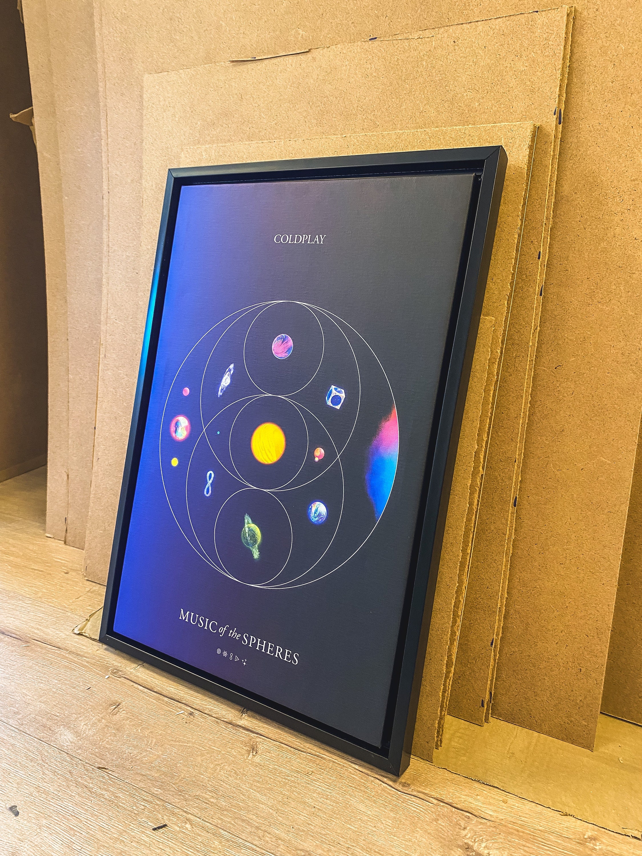 Coldplay Music of the Spheres Poster, Album Cover Poster sold by Woody ...