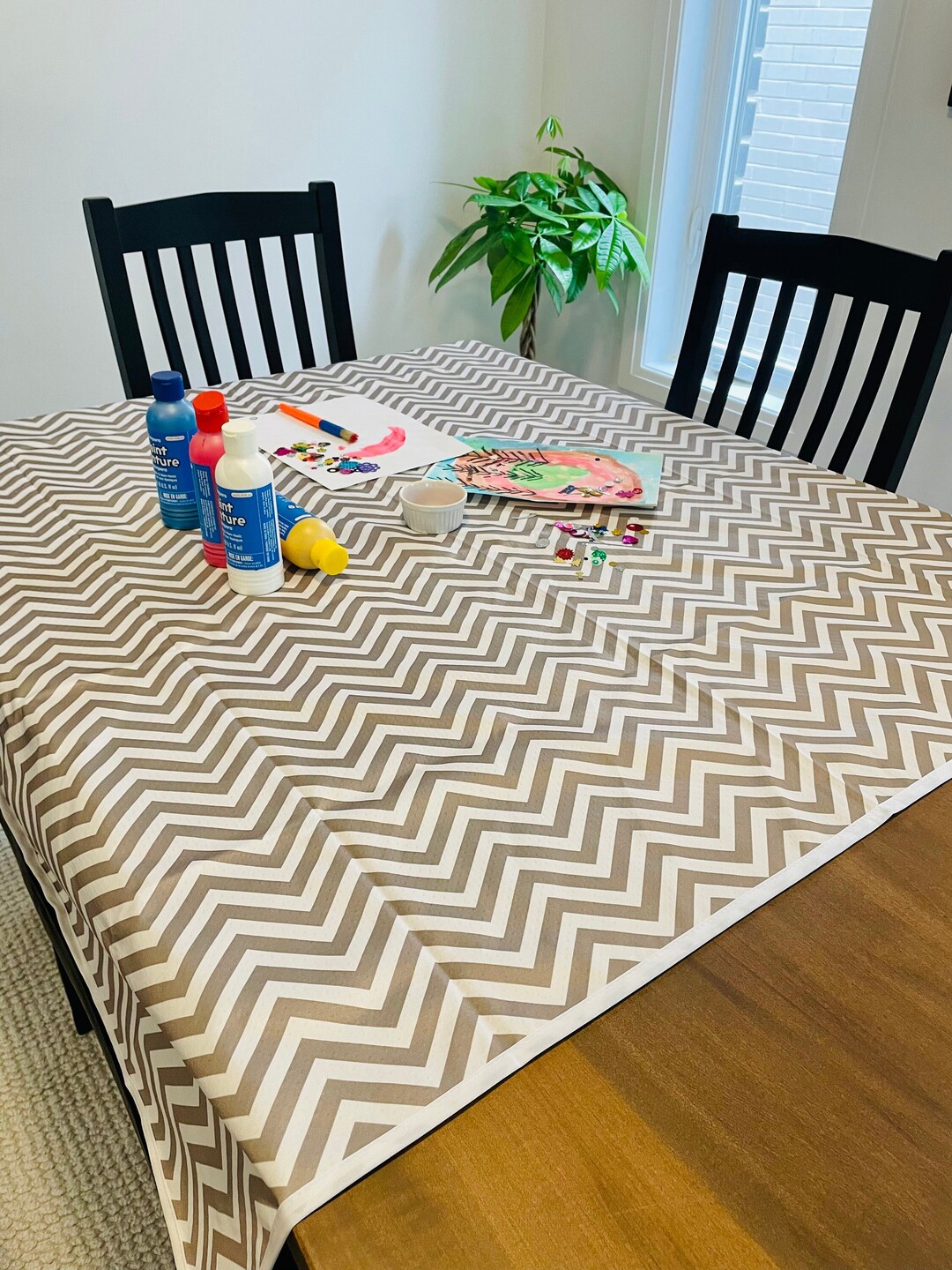 WIPEABLE SPLASH MAT Kids Play Mat Floor Highchair Splat Mat Picnic ...
